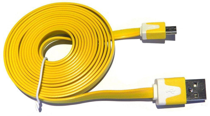 USB to Micro-USB Noodle Cable - 2m | The Pi Hut
