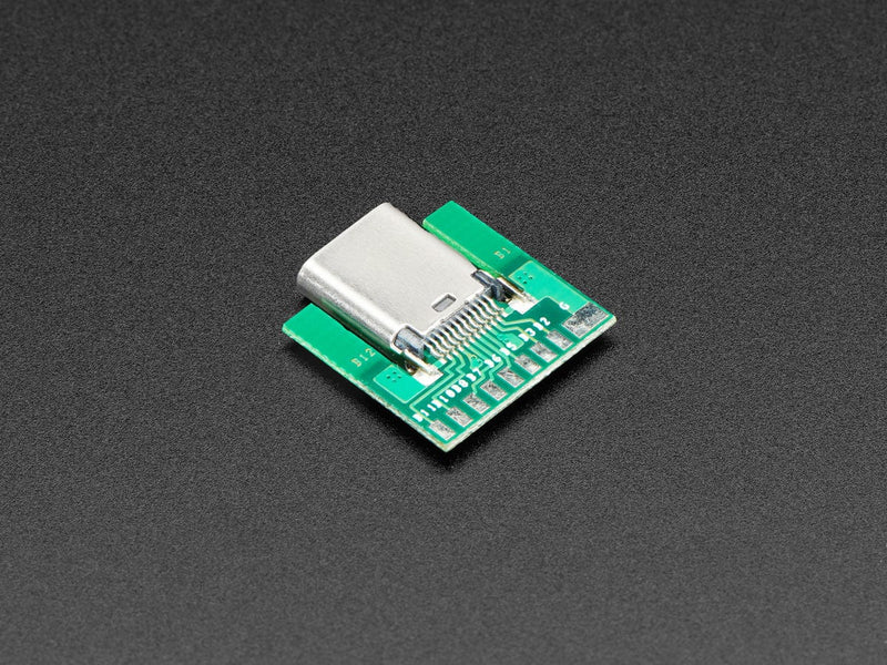 Usb Type C Socket Smt Inline Breakout Board The Pi Hut