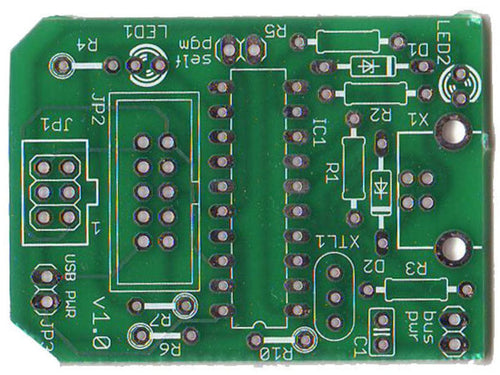 USBtinyISP AVR Programmer Kit (USB SpokePOV Dongle) (v2.0 ... USBtinyISP AVR Programmer Kit (USB SpokePOV Dongle) (v2.0 ...