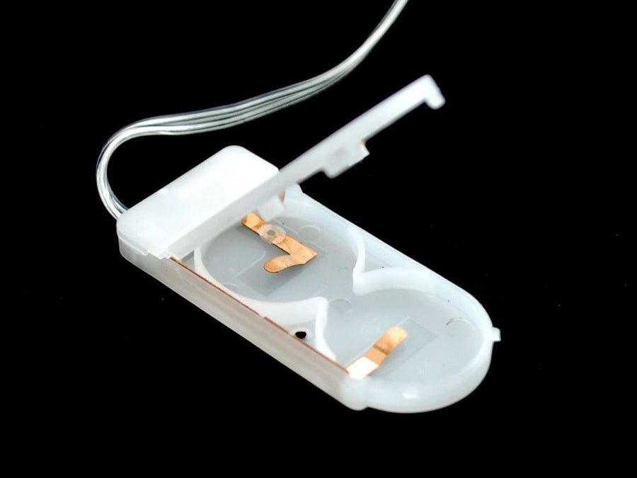 Wire Light LED Strand - 10 Red LEDs + Coin Cell Holder [discontinued ...