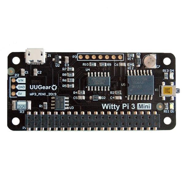 Witty Pi 3 Mini - RTC + Power Management for Raspberry Pi Zero ...