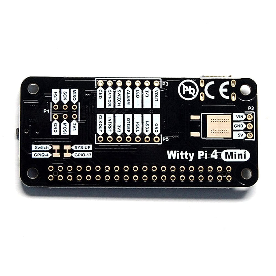 Witty Pi 4 Mini - Realtime Clock and Power Management for Raspberry Pi ...