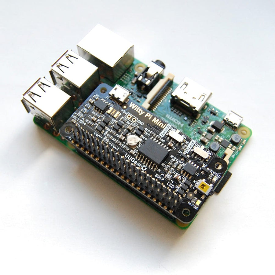 WittyPi Mini - RTC + Power Management for Raspberry Pi [Discontinued ...