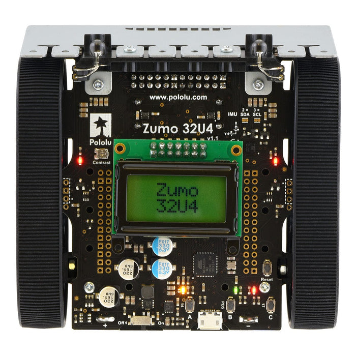 Zumo 32U4 Robot (Assembled with 75:1 HP Motors) [Discontinued] | The Pi Hut